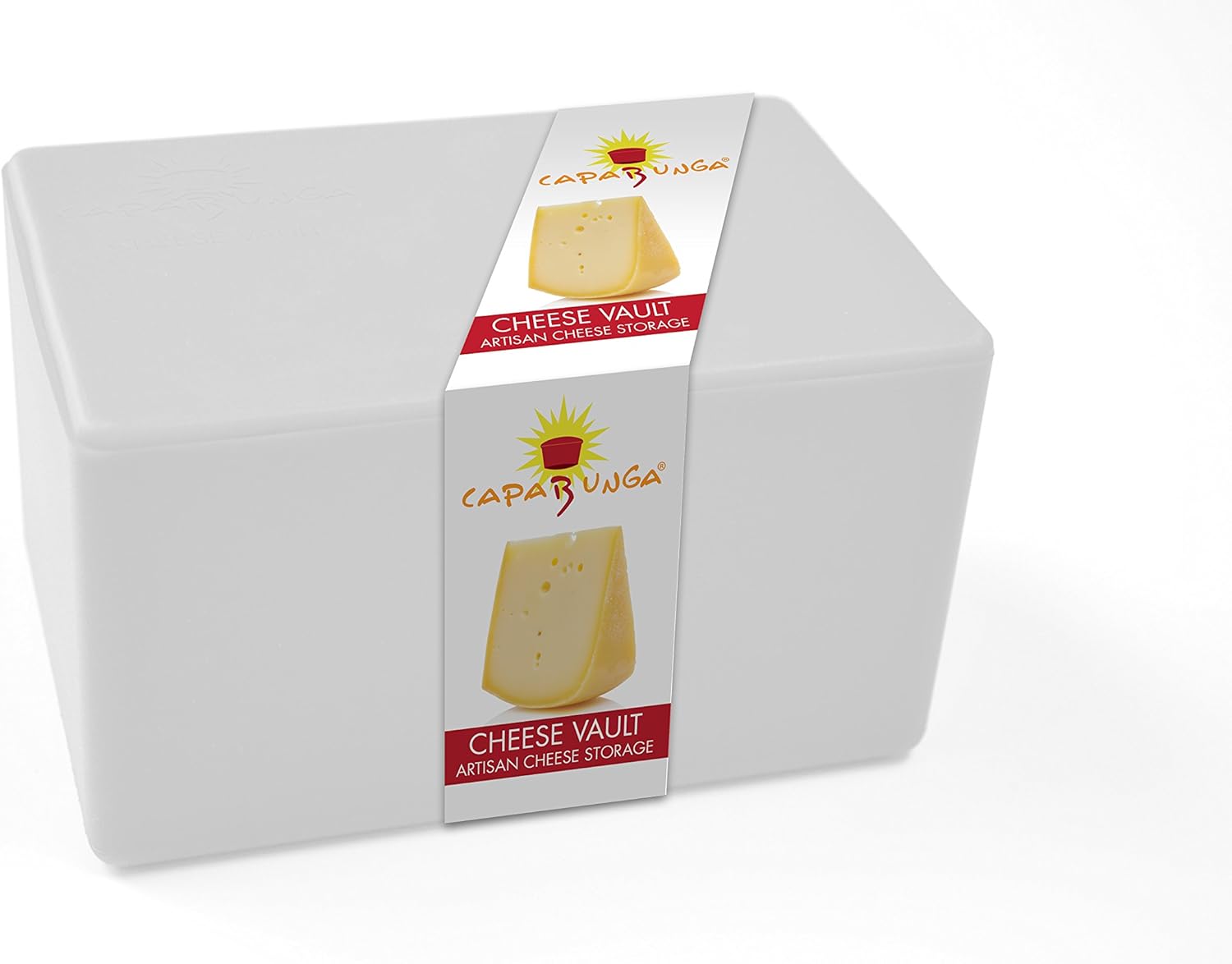 CapaBunga Cheese Vault with Divider - Reusable Artisan Cheese Storage ...