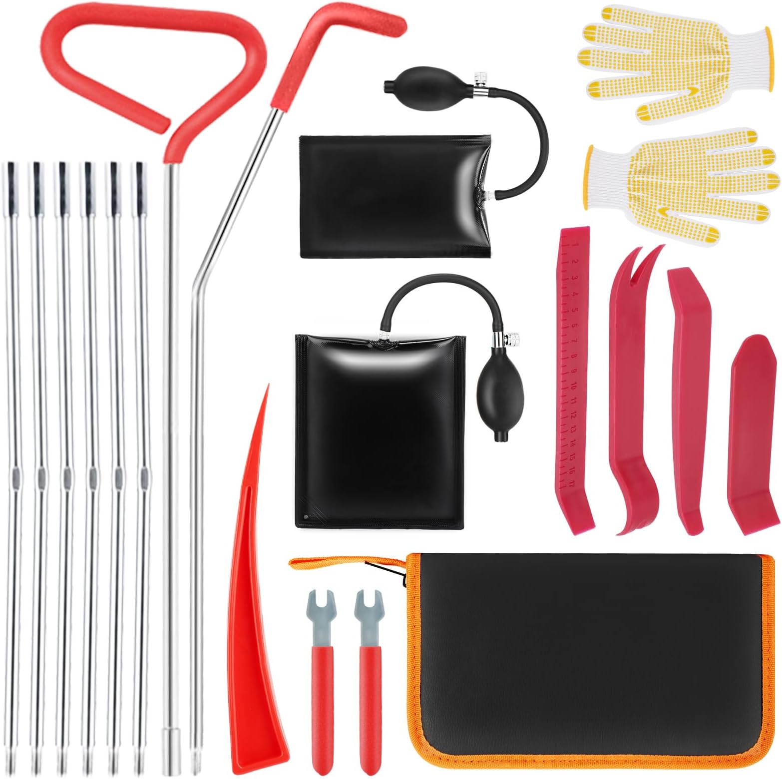 Amazon.com: Car Repair Tool Kit,Stainless Steel 68 Inch Pull Hook J ...