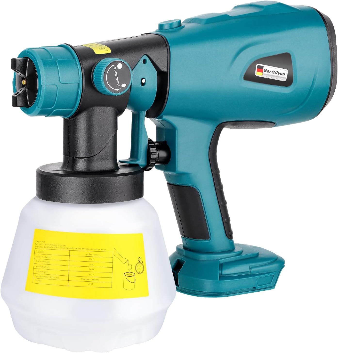 Amazon.com : Cordless Paint Sprayer for Makita 18V LXT Li-ion Battery ...