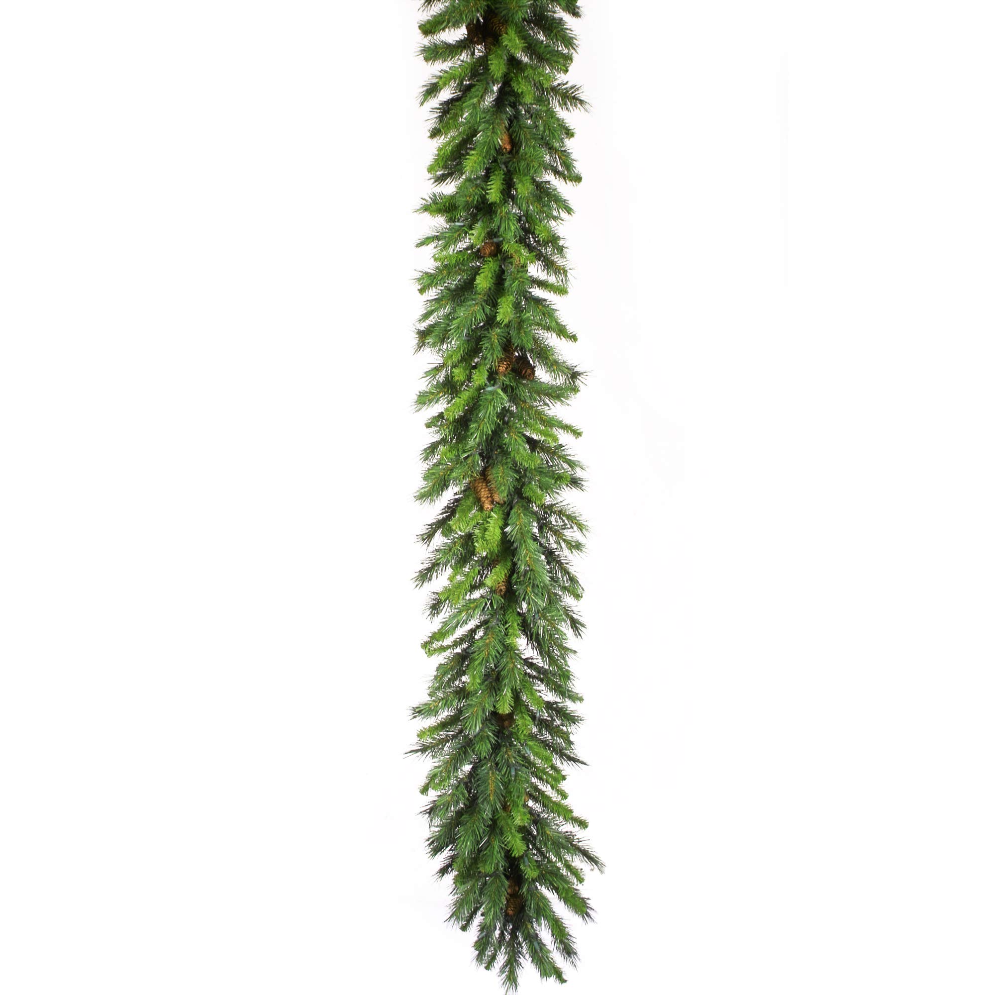 Amazon.com: Vickerman 50' x 14" Cheyenne Artificial Christmas Garland ...
