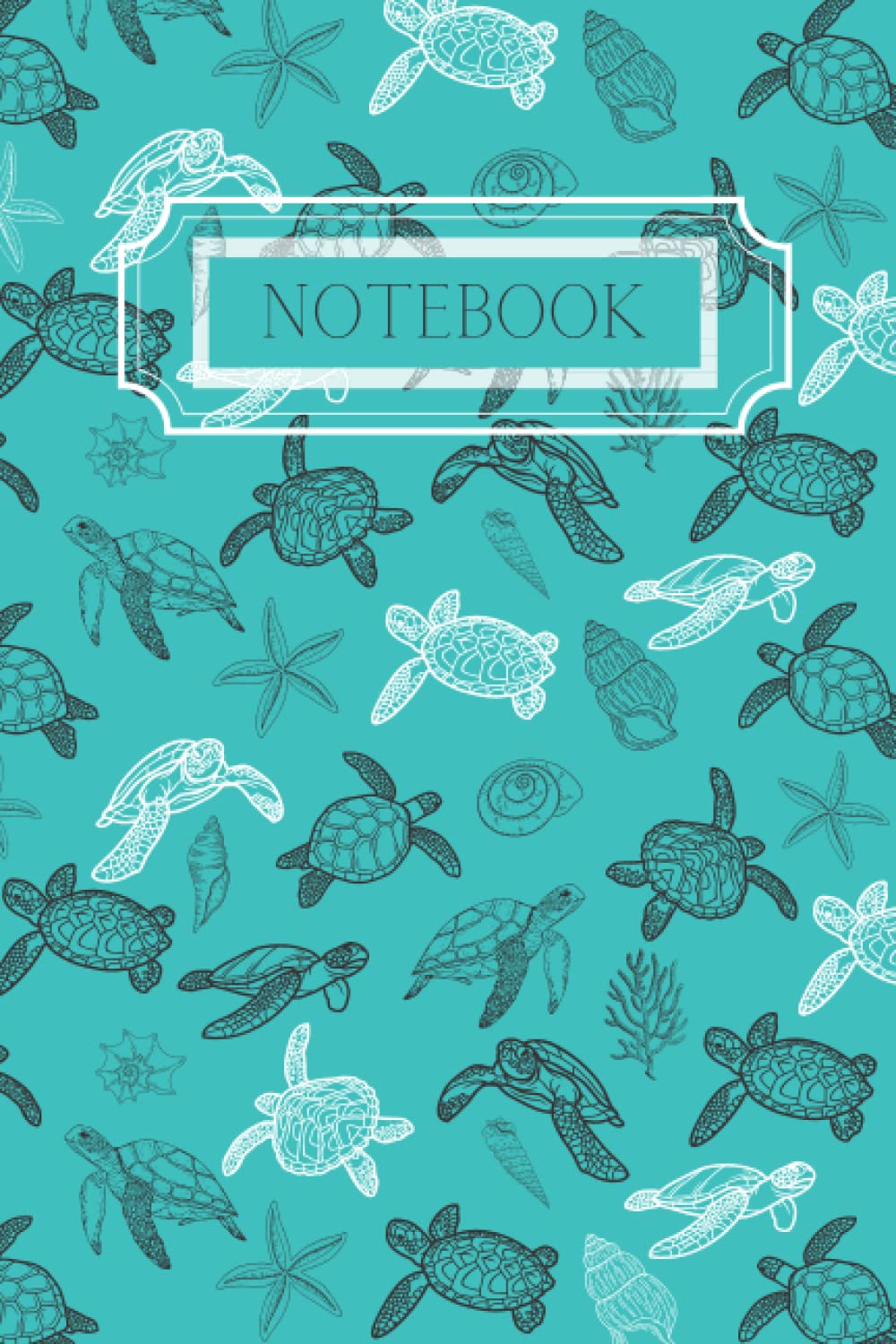 Sea Turtle Notebook: A Blank, Lined, Cute Turtle Journal for Adults and ...