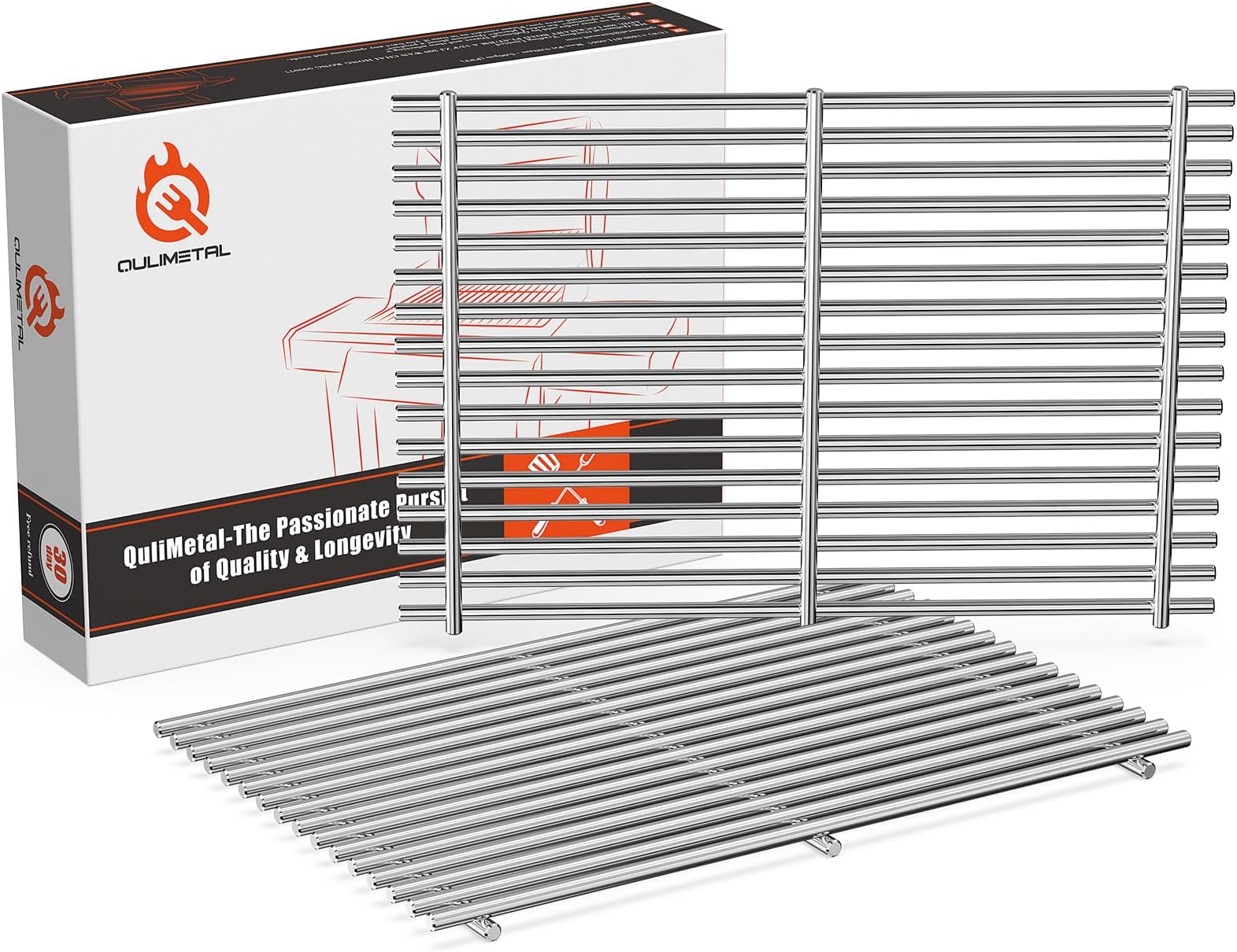 Amazon.com : Htanch 17 1/4" Stainless Steel 7527 Cooking Grid Grates ...