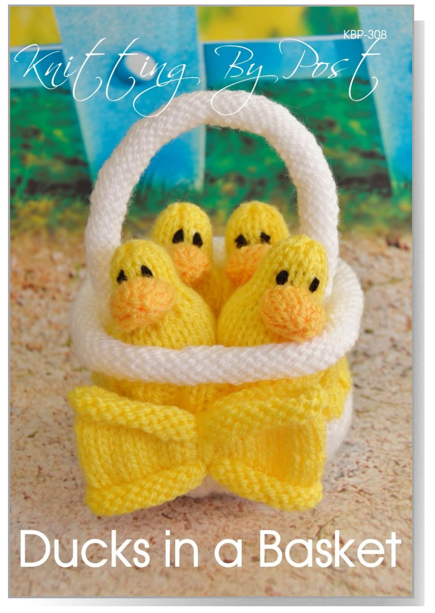 Knitting Pattern A5 Leaflet - Ducks in a Basket from Knitting by Post ...