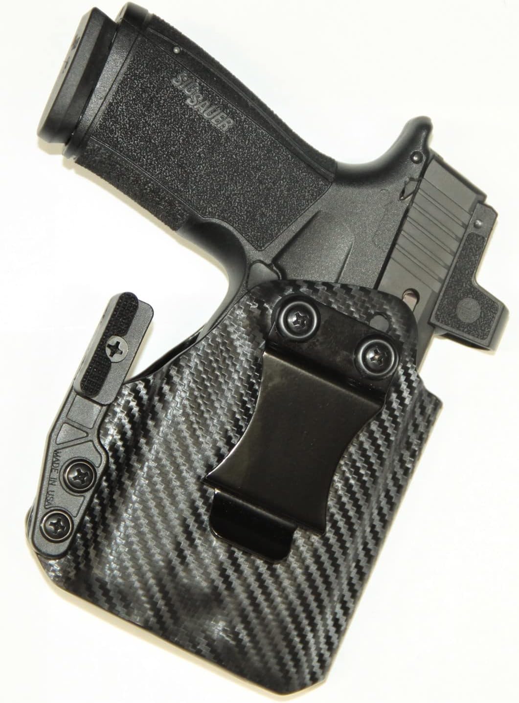 REVKEL Custom Kydex Molded IWB Holster Compatible with Glock 262733 ...