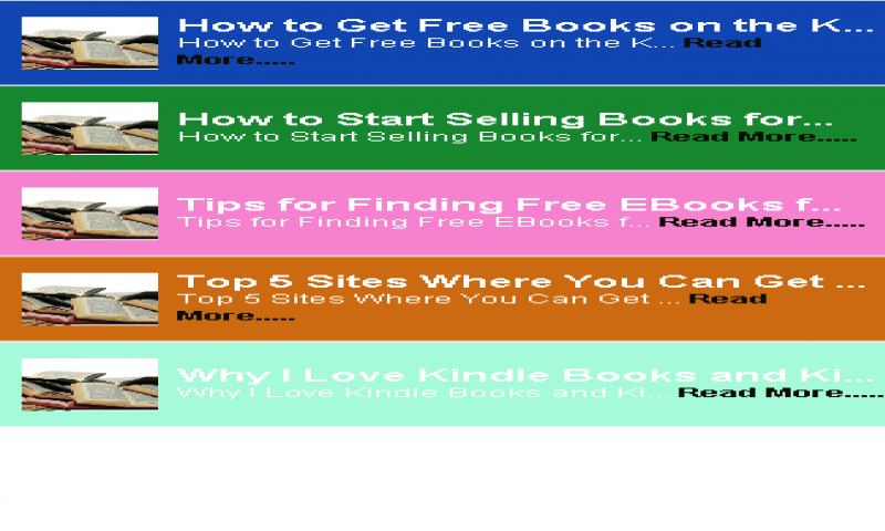 Books for Kindle Free - App on the Amazon Appstore