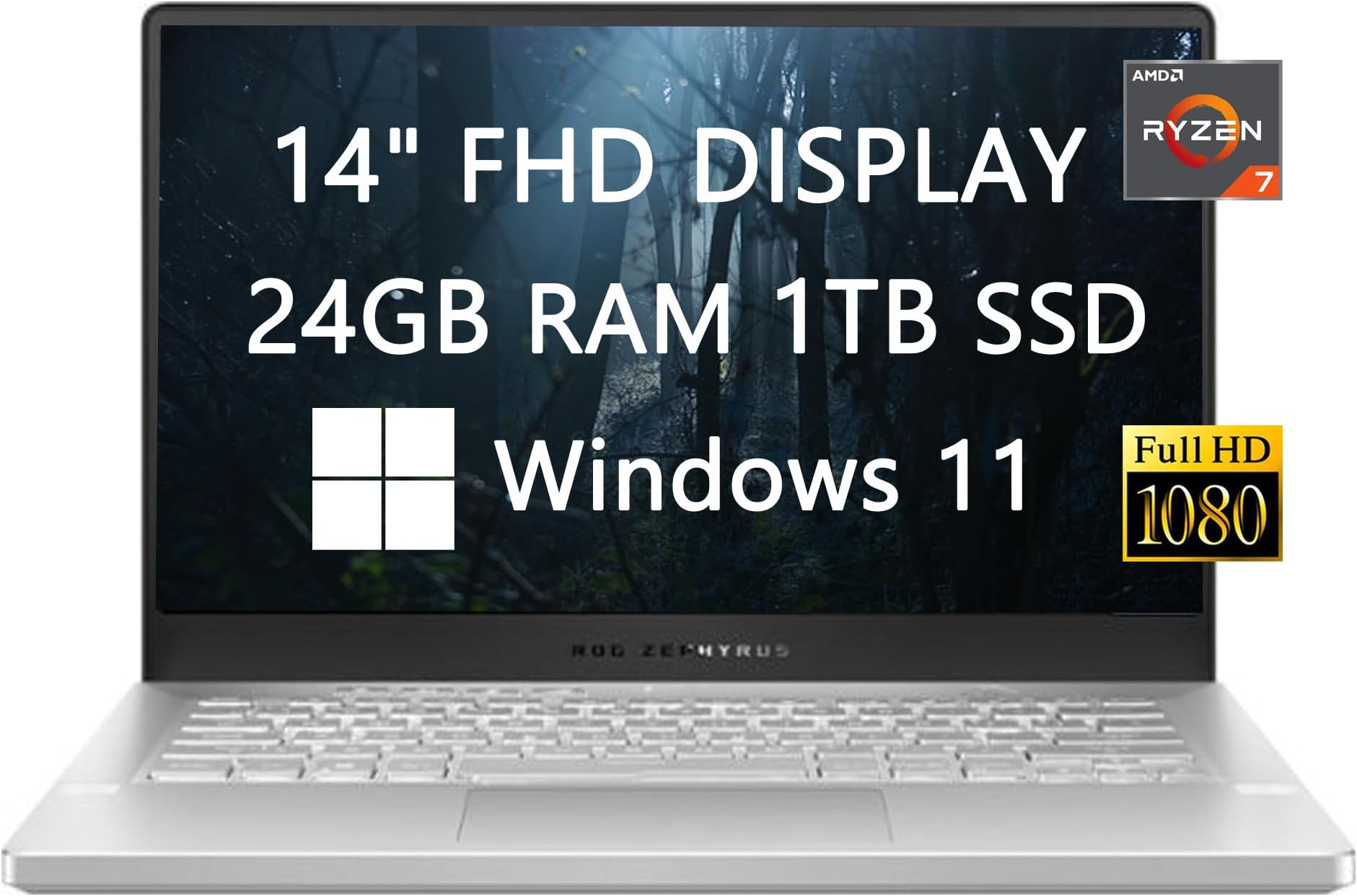 asus ROG Zephyrus - Portátil para juegos, visualización FHD de 144 Hz ...