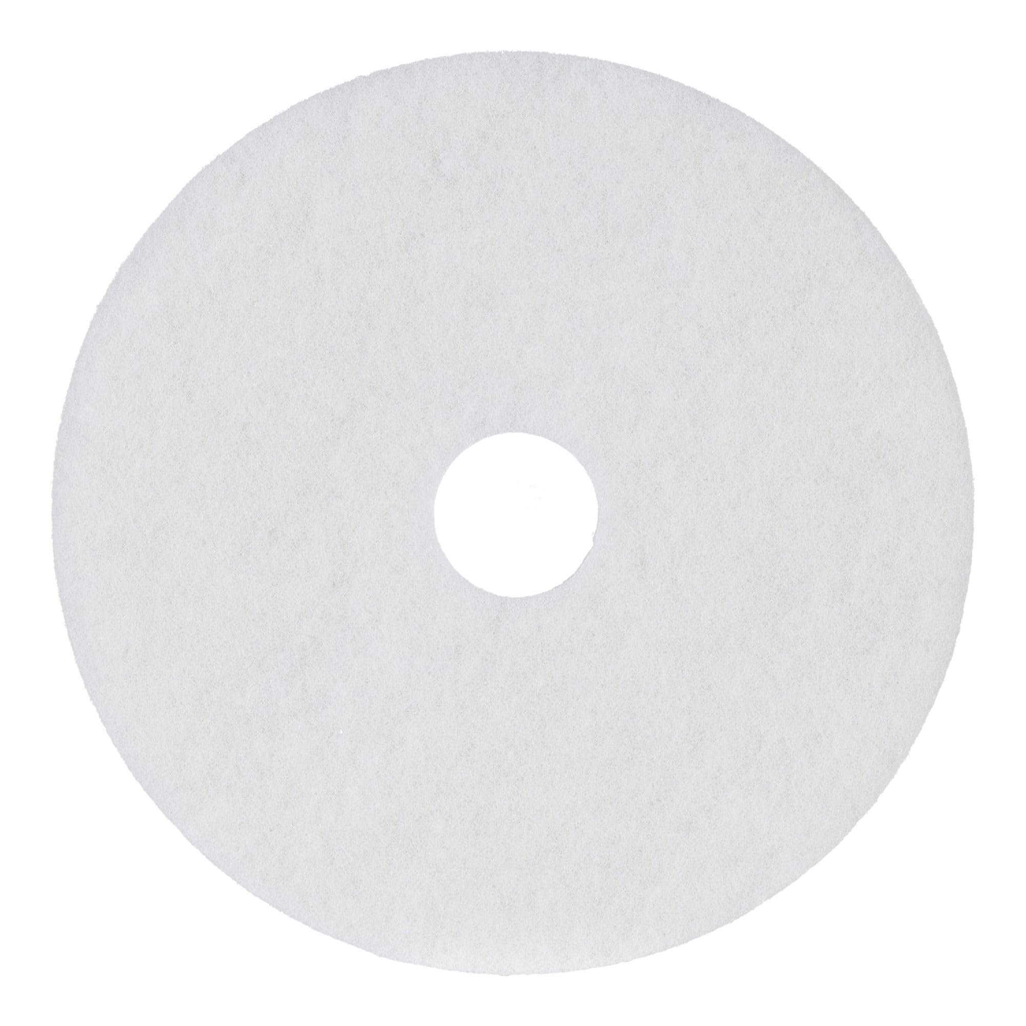 Boardwalk Polishing Floor Pads, 18" Diameter, White, 5/Carton: Amazon ...