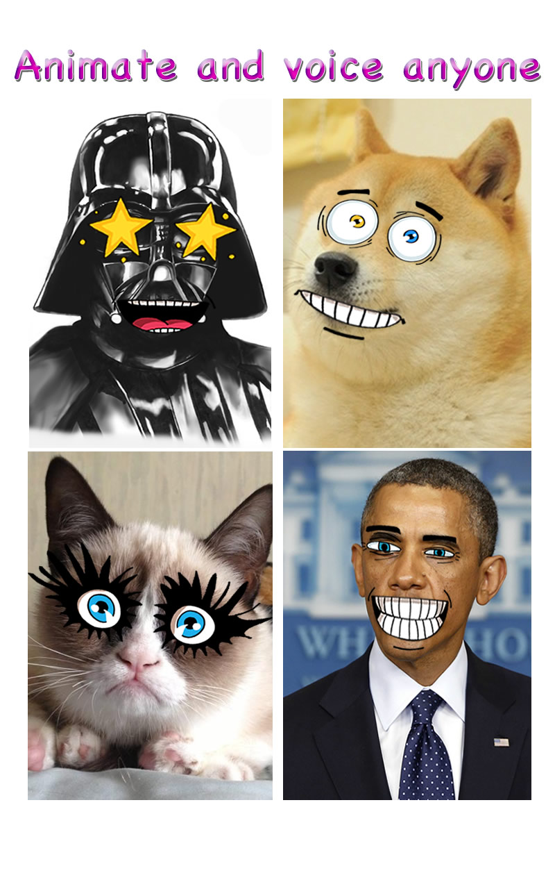 Animoji - animated pictures of talking animals, talking friends, and ...
