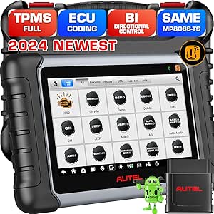 Autel MaxiDAS DS808TS ECU Coding Diagnostic Scanner: 2024 Android 11 TPMS Programming/Relearn ...