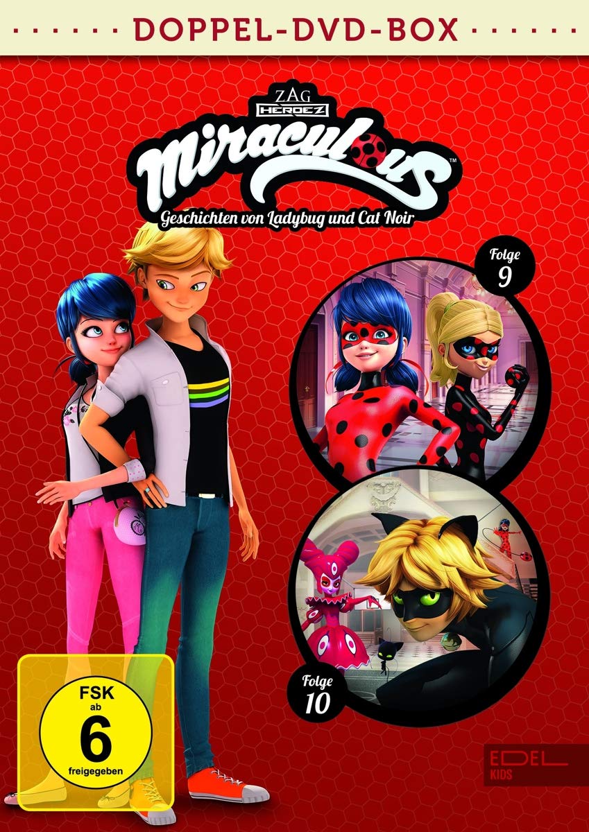 Amazon.com: Miraculous-Doppel-Box-Folgen 9+10 (DVD) : Movies & TV