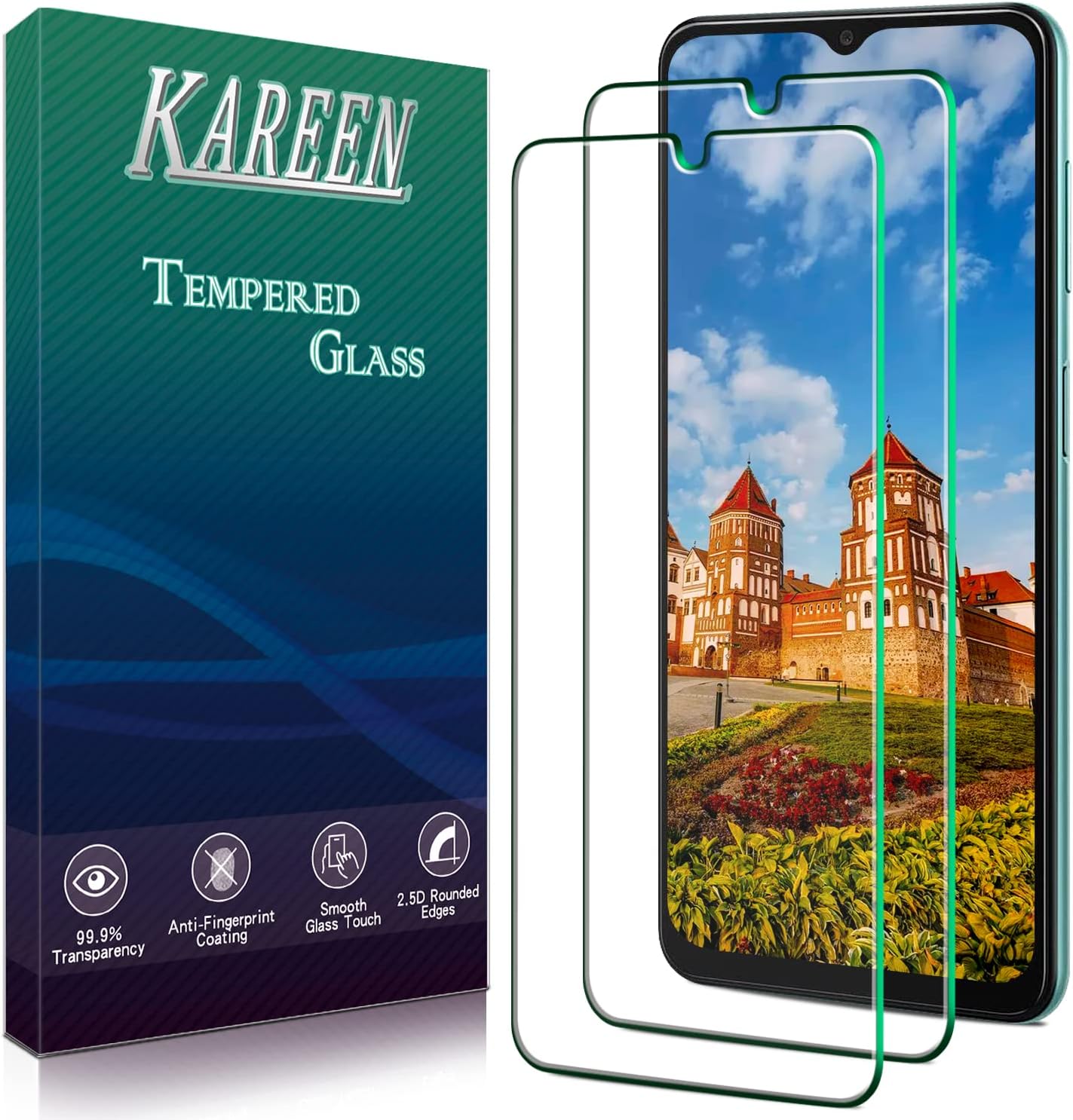 Amazon.com: SacredShield [3-Pack] Screen Protector for Samsung Galaxy ...