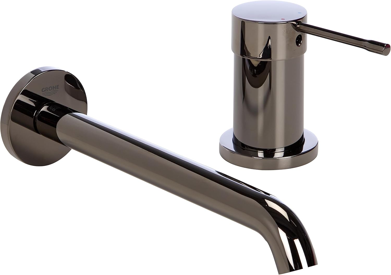 GROHE Essence New 2-Hole Basin MixerL-Size Hard Graphite 19967A01 ...