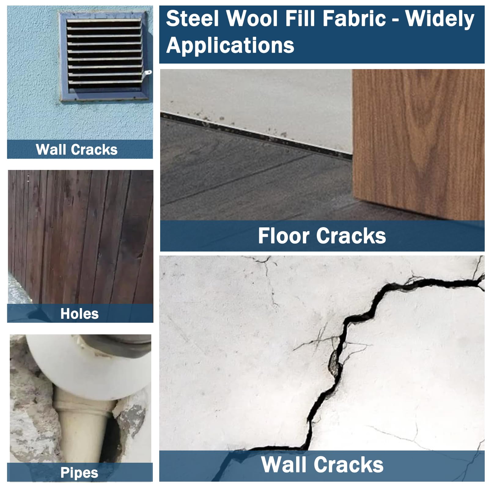 Snapklik.com : Steel Wool Mice Control Mouse Hole Filler Steel Wool ...