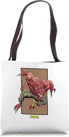 Amazon.com: INVINCIBLE Bolso tote DINOSAURUS, Blanco : Ropa, Zapatos y ...
