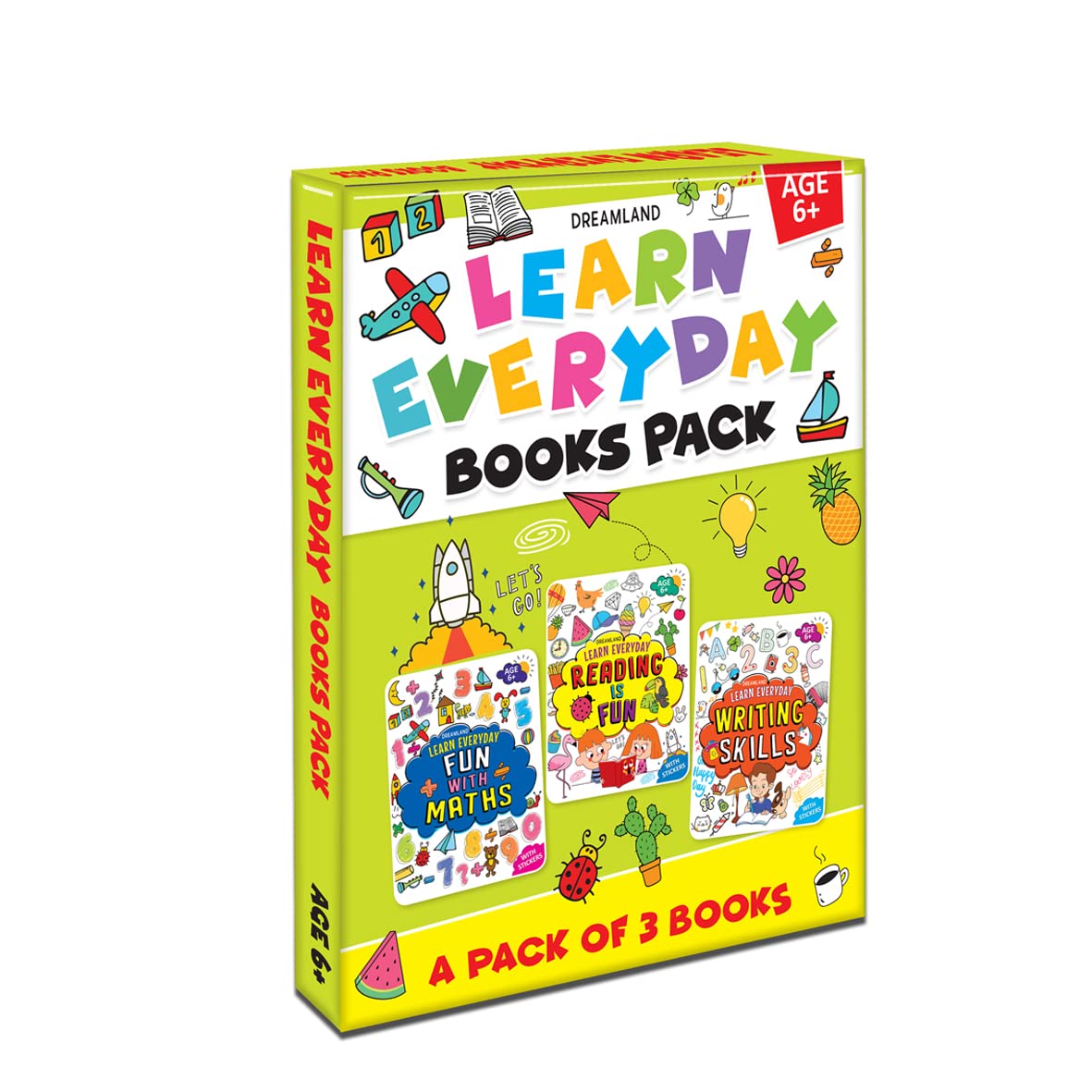 Learn Everyday Books Pack Age 6+ - A Set of 3 Books - Reading is Fun ...