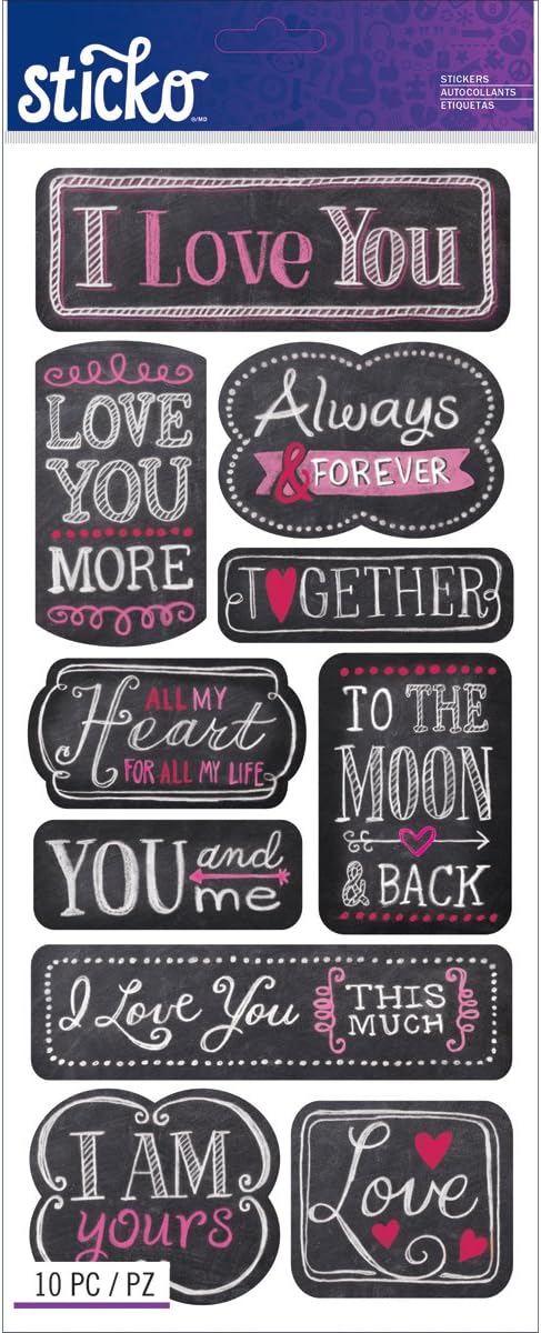 Amazon.com: 4 Sheets Wedding Stickers for Scrapbooking, 230 Pcs ...