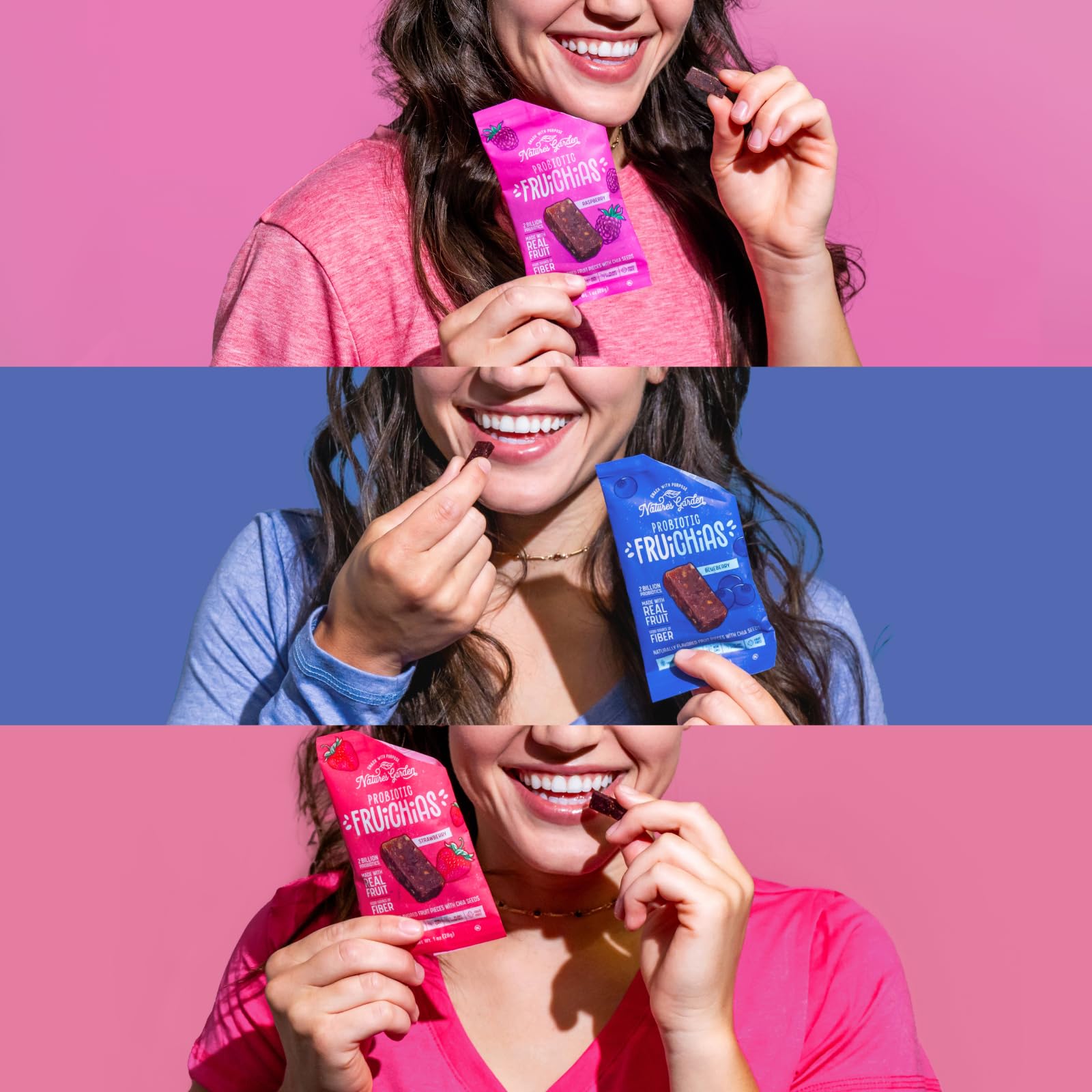 Snapklik.com : Natures Garden Probiotic Fruichias Variety Pack - 24 ...