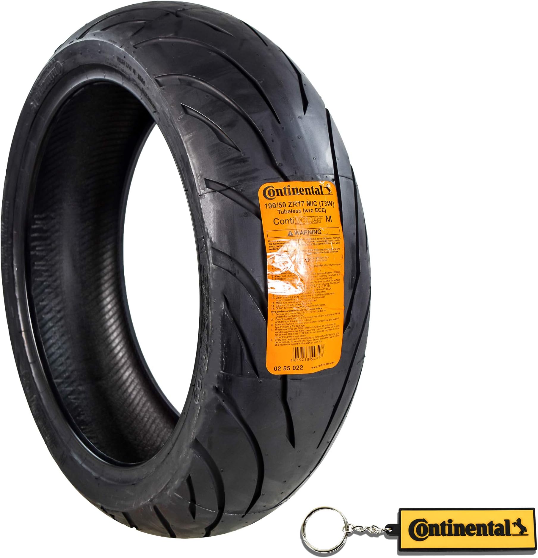 Amazon.com: Continental ContiMotion Sport/Touring Motorcycle Tire Rear ...