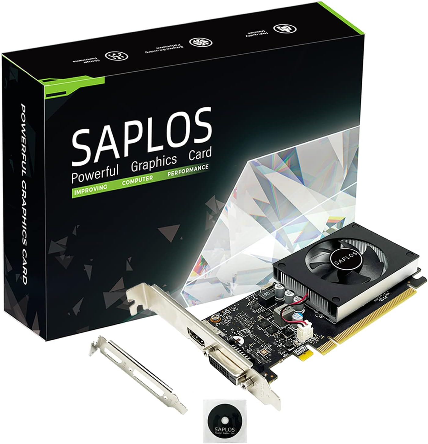 Amazon.com: NVIDIA GT 1030 Graphics Card, 4GB,DDR4,64 Bit,DVI-D/HDMI ...