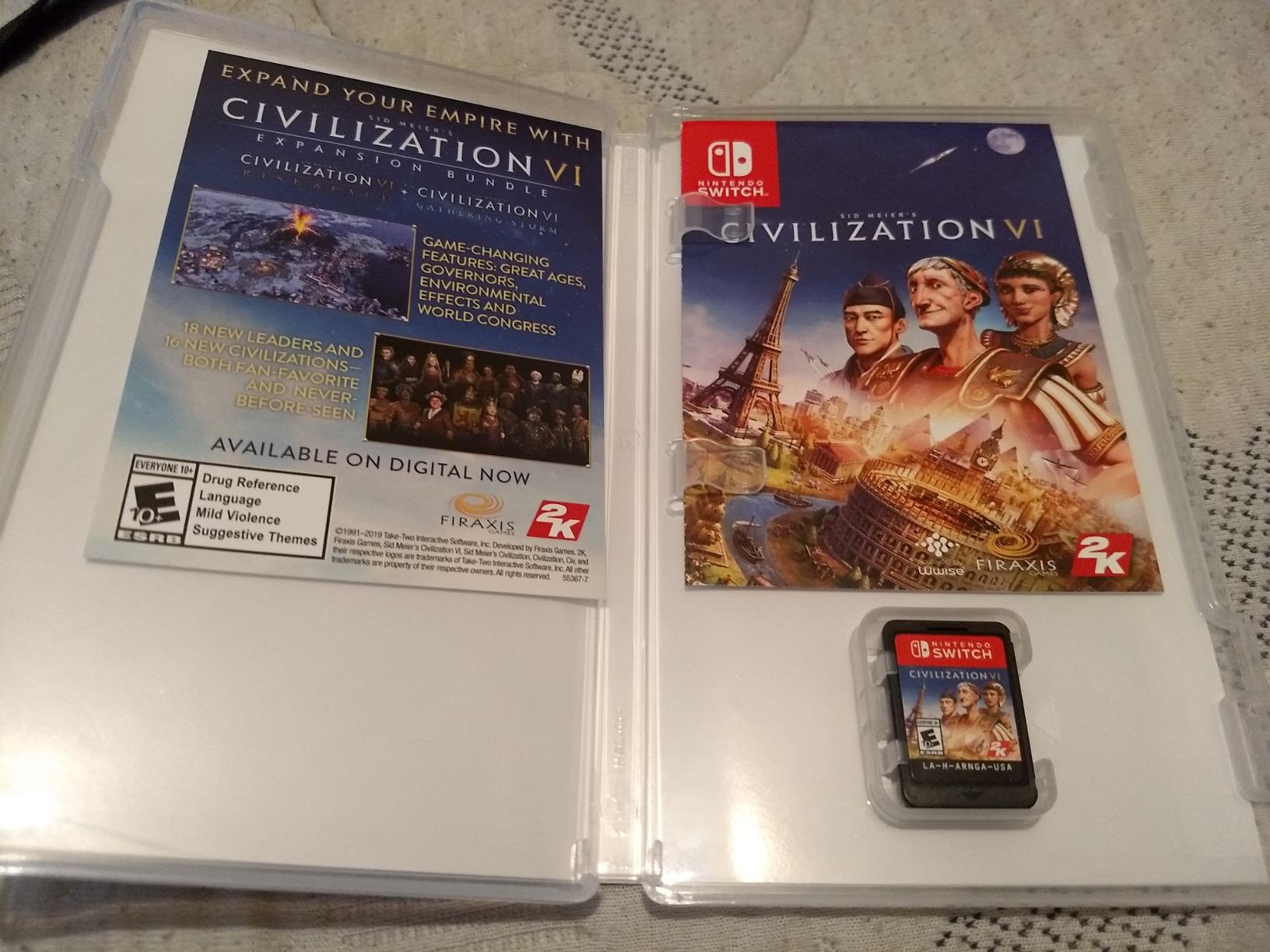 Sid Meier's Civilization VI - Nintendo Switch - Standard Edition ...