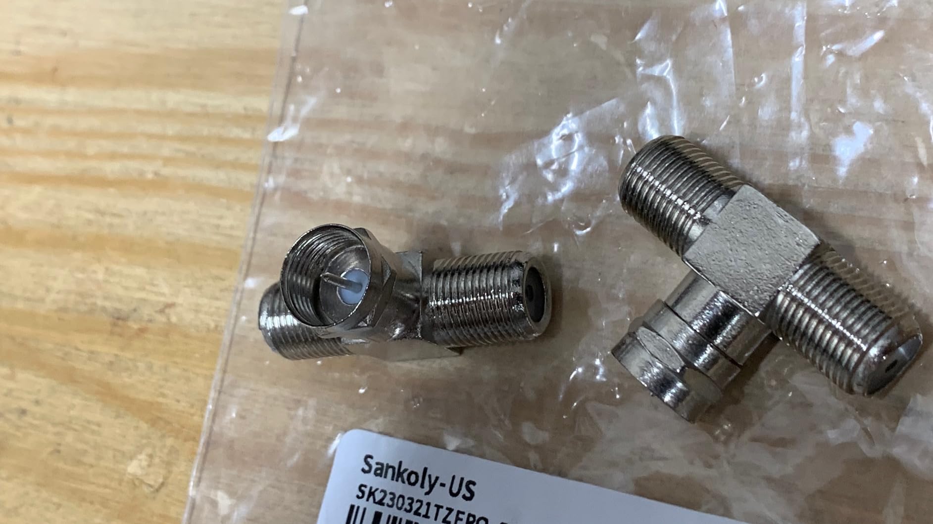 Amazon.com: 2-Pack F Type 3 Way Splitter TV Splitter 2 in 1 Coaxial ...