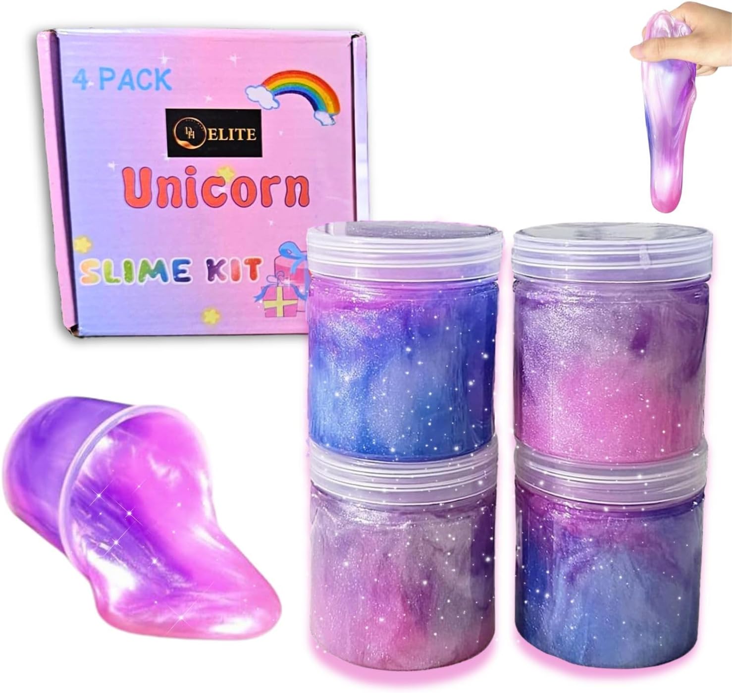 DEAL HUNT ELITE Slime Kit UNICORN,Slime for Kids,Party Favors Gift ...