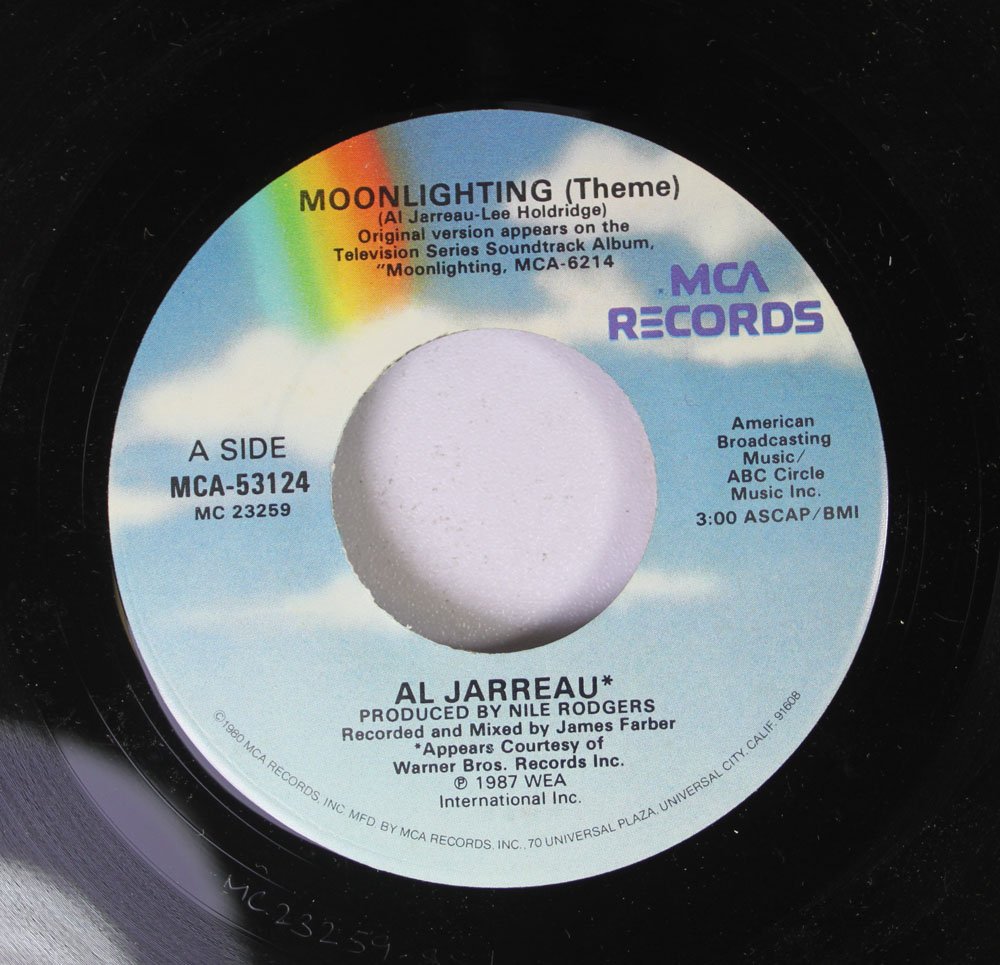 Amazon.com: AL JARREAU 45 RPM MOONLIGHTING / MOONLIGHTING: CDs & Vinyl