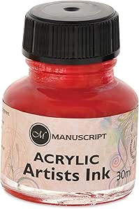 Manuscript Pen MDP041 Manuscript Acrylic Artists Ink 30ml : Buy Online ...
