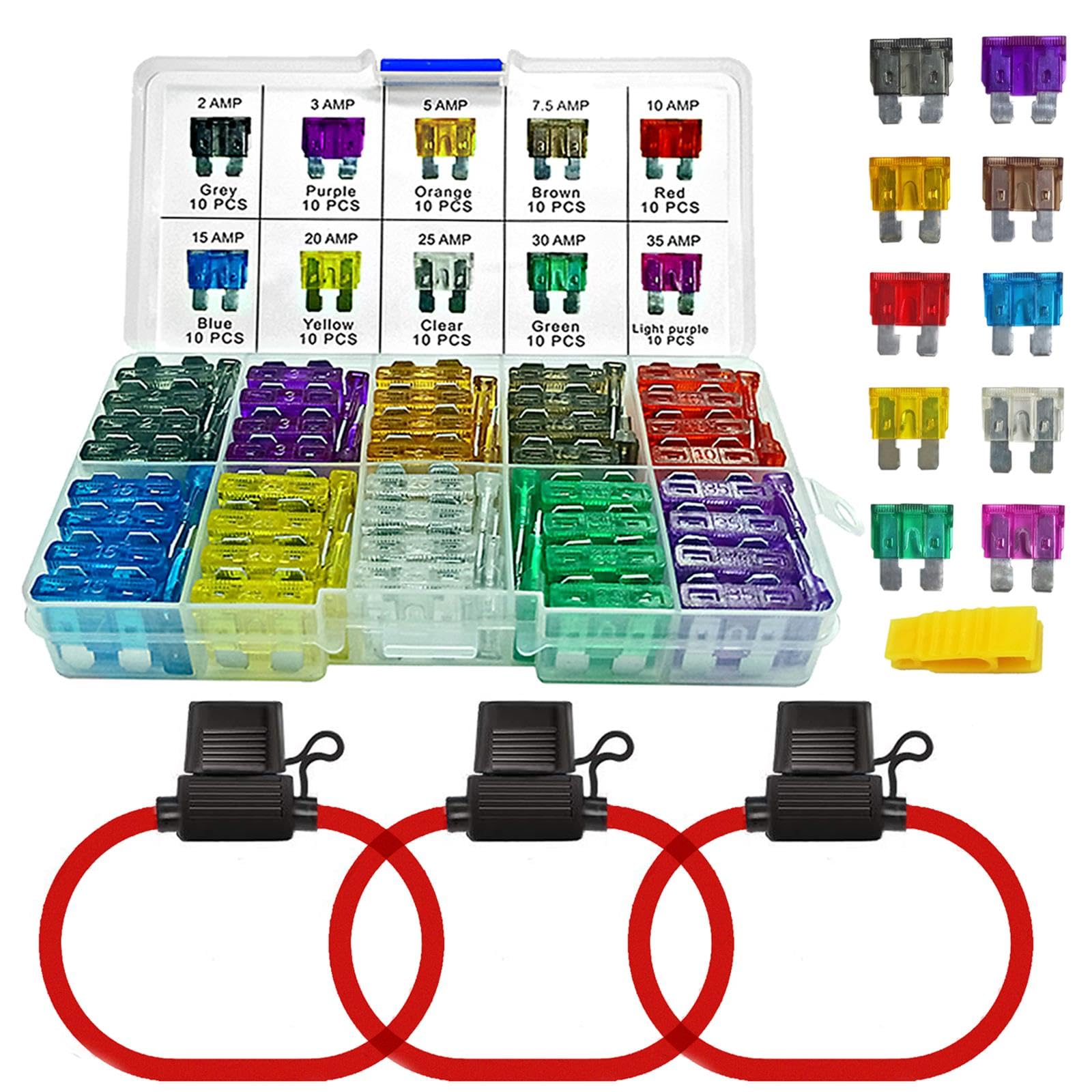Snapklik.com : MuHize 100 Pcs Fuses