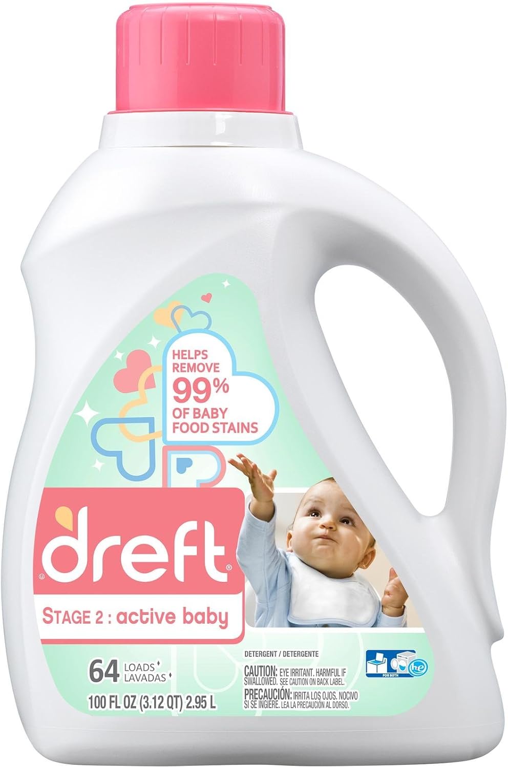 Amazon.com: Dreft Detergent, 100 Oz : Health & Household