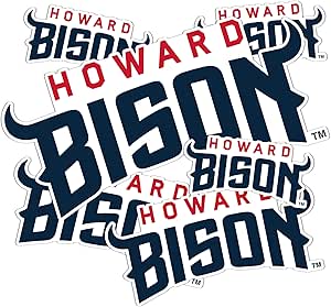 Amazon.com: Howard University Sticker Bison HU Stickers Vinyl Decals ...