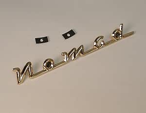 Amazon.com: Chevy Rear Nomad Script, Gold, 1955-1957 : Automotive