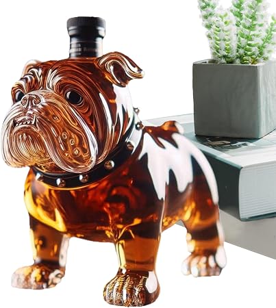 Whiskey Bottle Dog | Decanter Whiskey for Home | Alcohol Decanter for ...