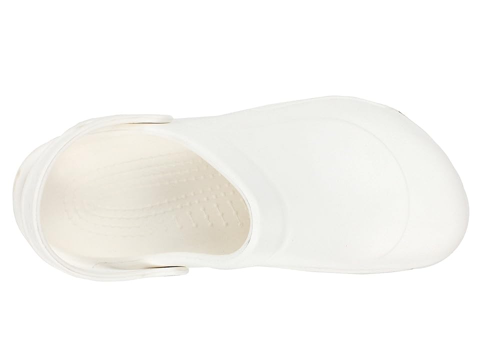 Crocs Specialist Enclosed (Unisex) (Pearl White) Clog Shoes - Big Apple ...