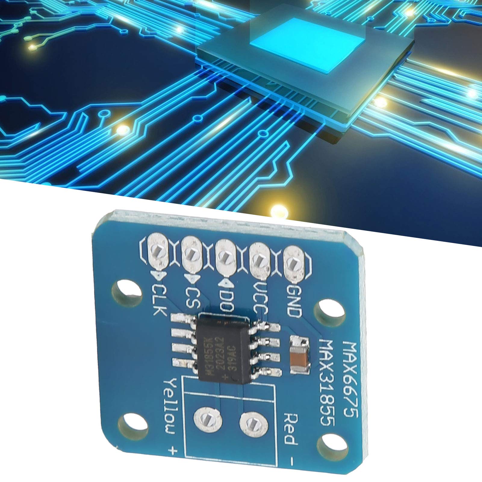 K Type Thermocouple Breakout Board, MAX31855 Thermocouple Sensor Module ...