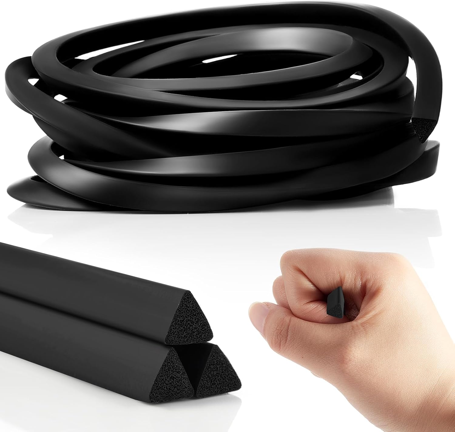 Frienda Concrete Expansion Joint Filler Backer Rod 1/4" EPDM Foam ...