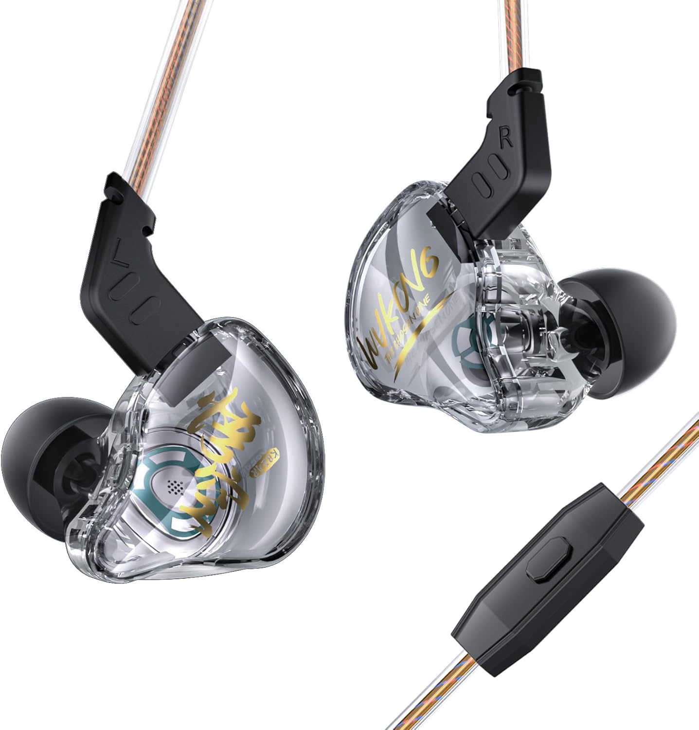 Amazon.com: KBEAR K01 iems for Gaming, HIFI Immersive Bass Gaming ...