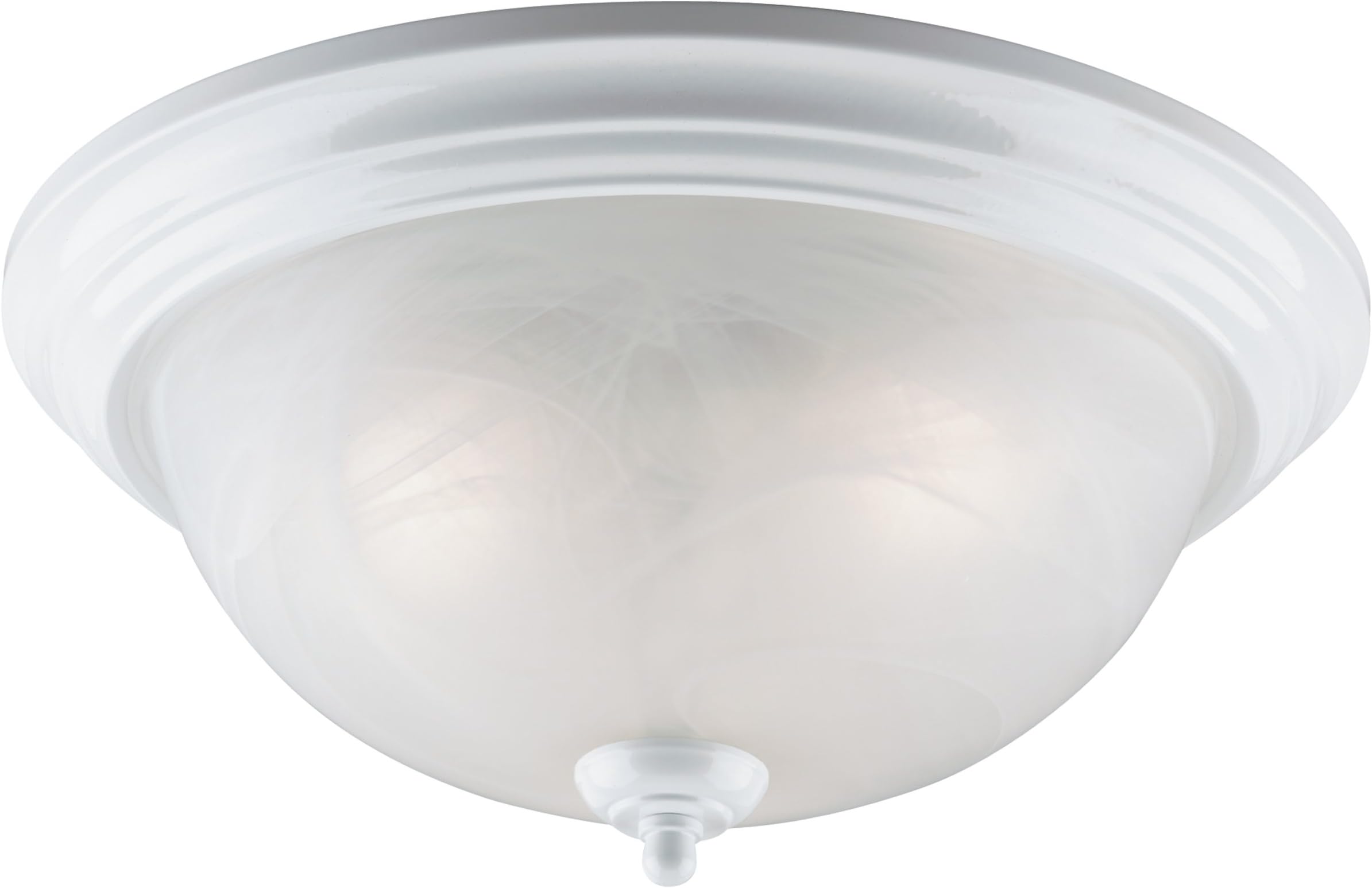 Westinghouse 6661100 Standard Ceiling Fixture, Two Light White - Amazon.com