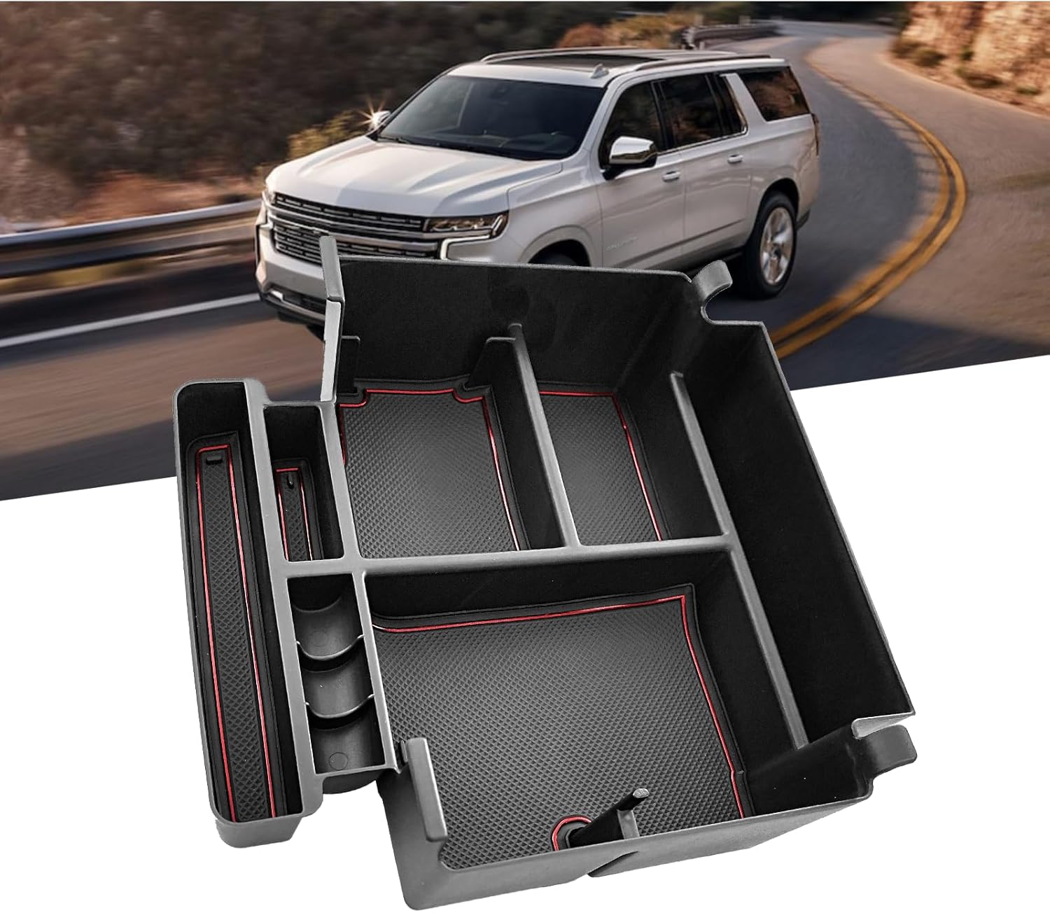 Amazon.com: ZZDMDM 2021 2022 2023 Tahoe Yukon Suburban Center Console ...