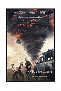 Amazon.com: Twisters Movie Poster - Matte Poster Frameless Gift 15 x 22 ...