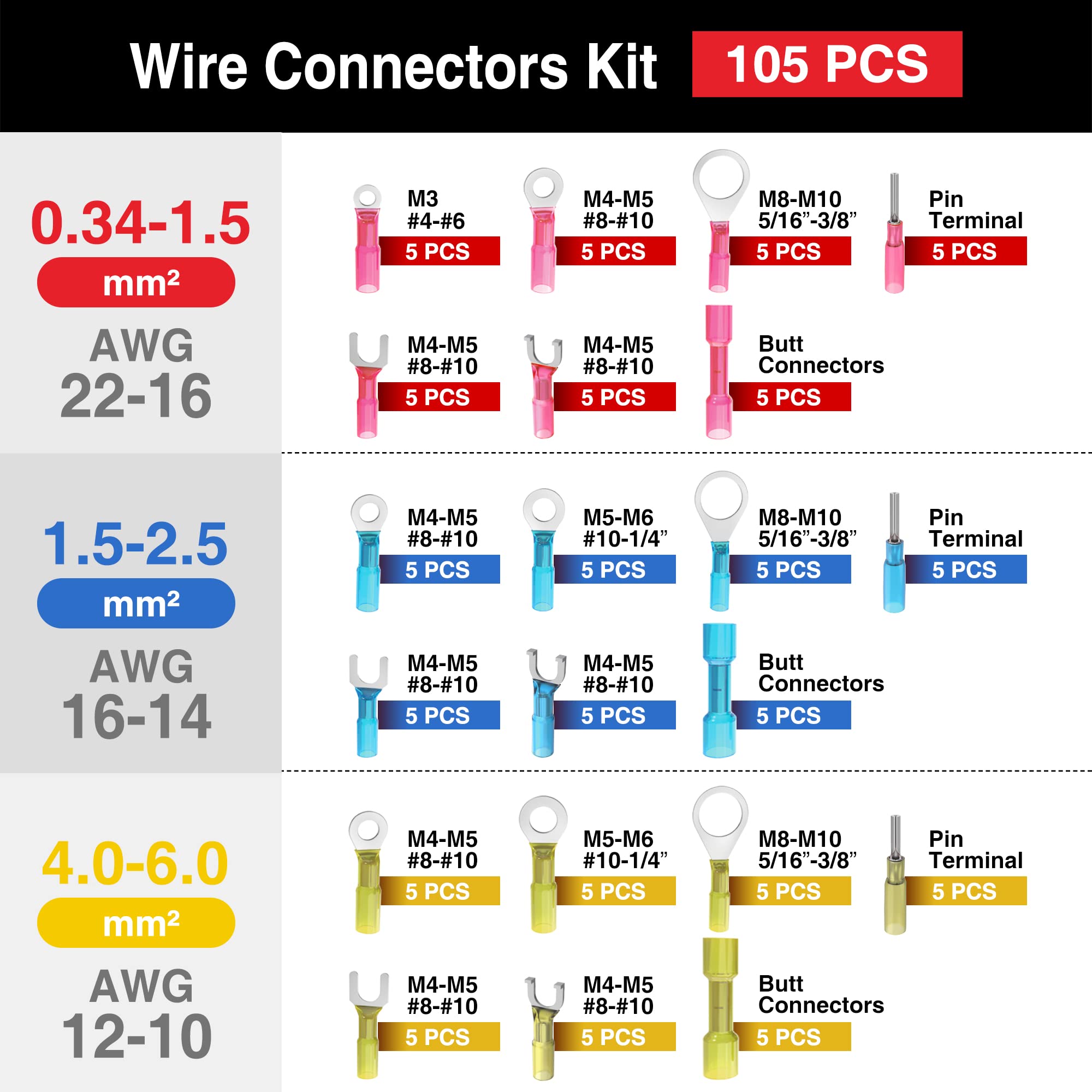 Snapklik.com : SOMELINE Crimping Tool For Heat Shrink Connectors