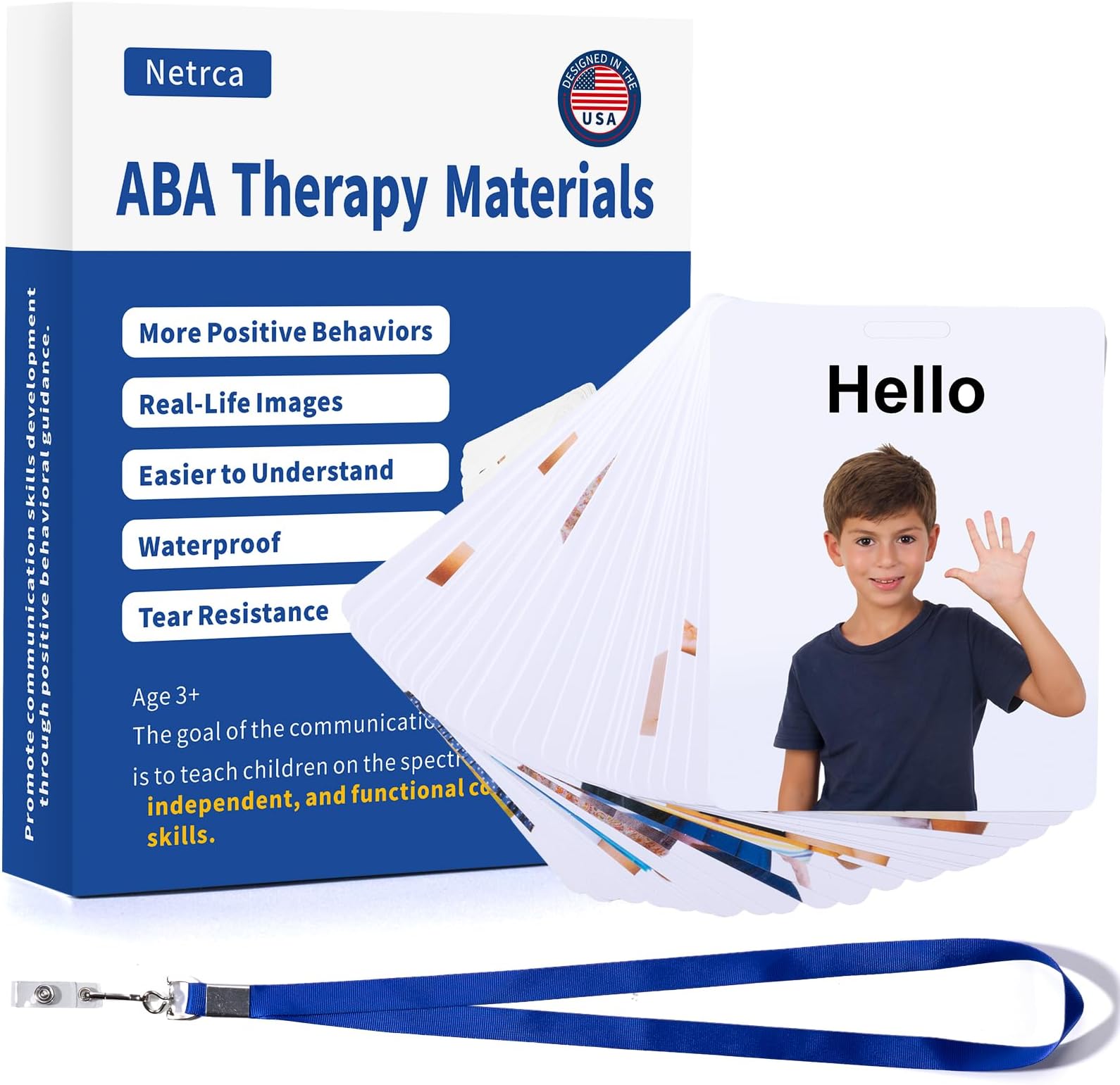 Amazon.com : ABA Therapy Materials, Positive Autism Communication Cards ...