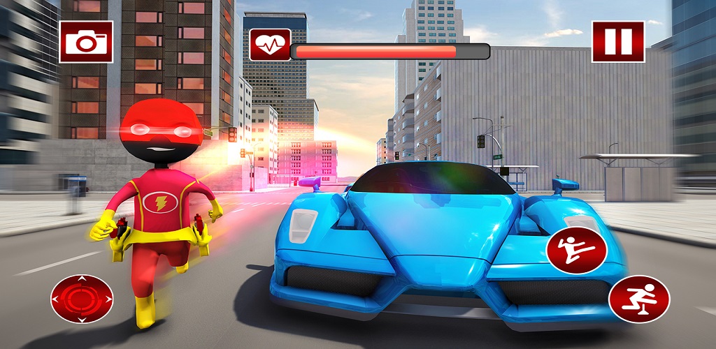 Real Stickman Speed Hero Stickman Rope Hero Police Stickman Rope Hero ...