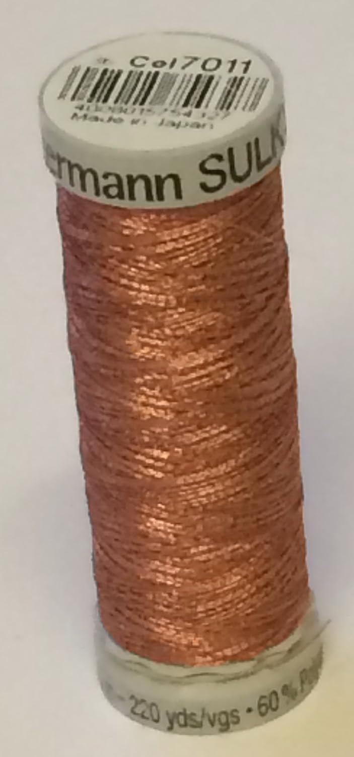 Amazon.com: Gutermann Sulky Metallic (for Machine Embroidery) Thread ...