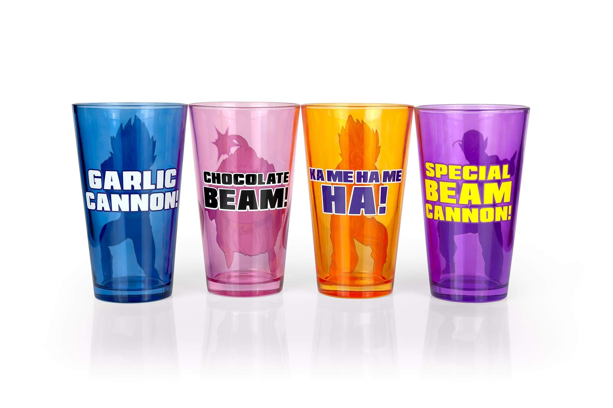 Buy Dragon Ball Z Official Fighters Pint Glasses | Features Goku ...