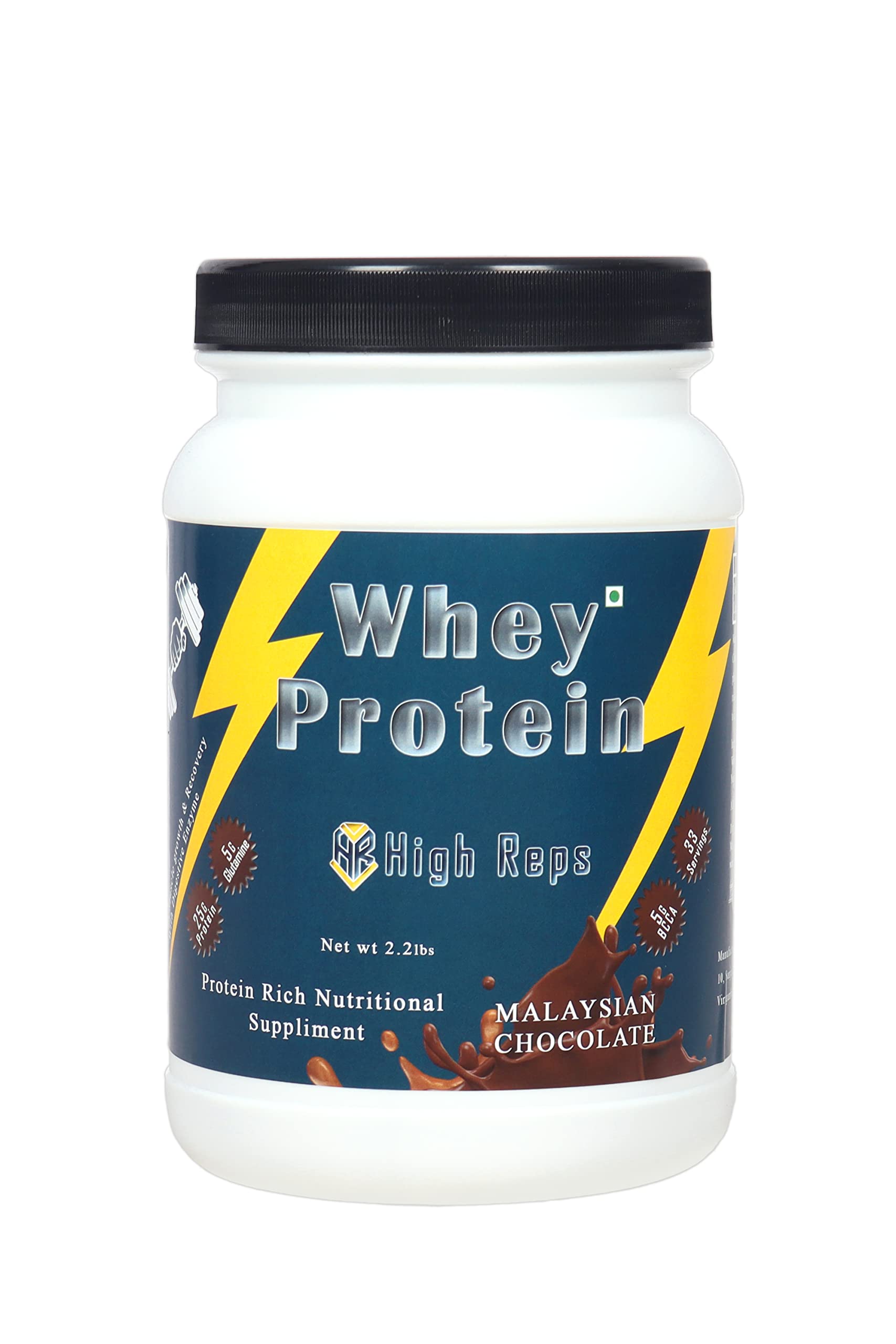 Buy High Reps Whey Proteins Powder, Pure Whey Protein Blend of ...