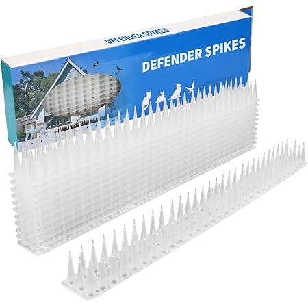 Amazon.com : Touri 24 Pack 33ft Outdoor Transparent Clear PVC Bird ...