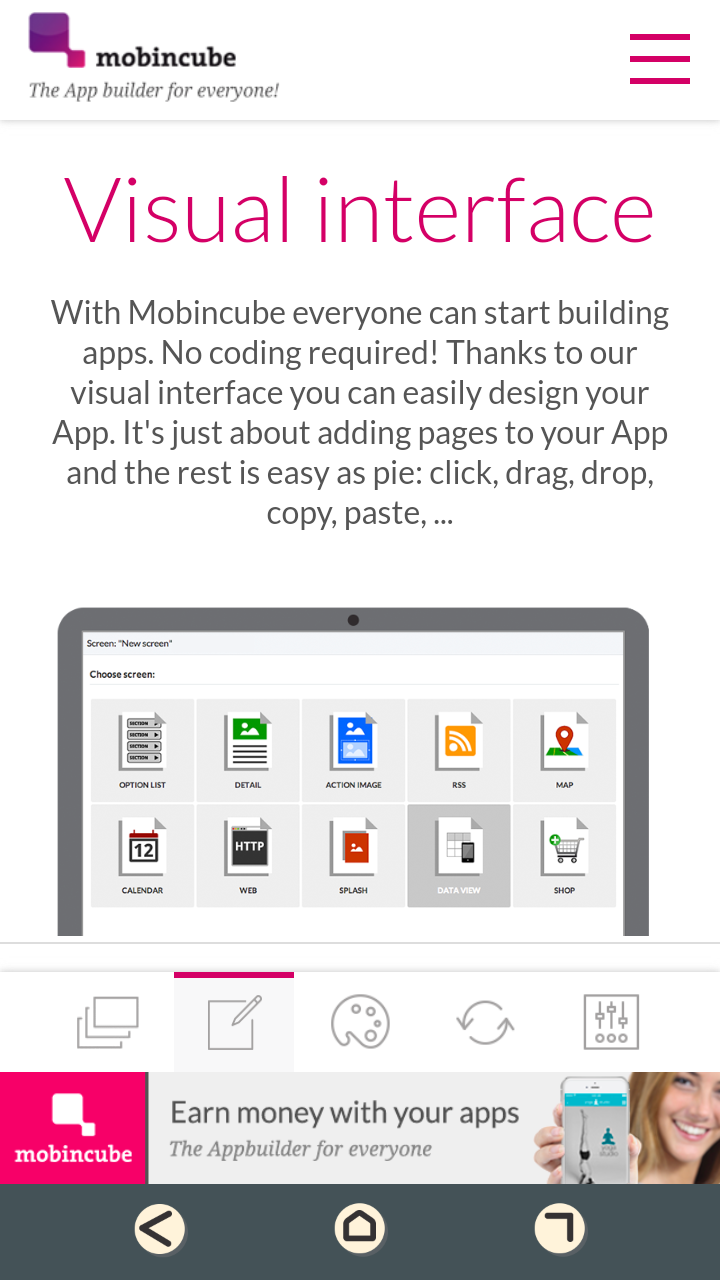 Mobincube Free App Creator:www.amazon.com:Appstore for Android