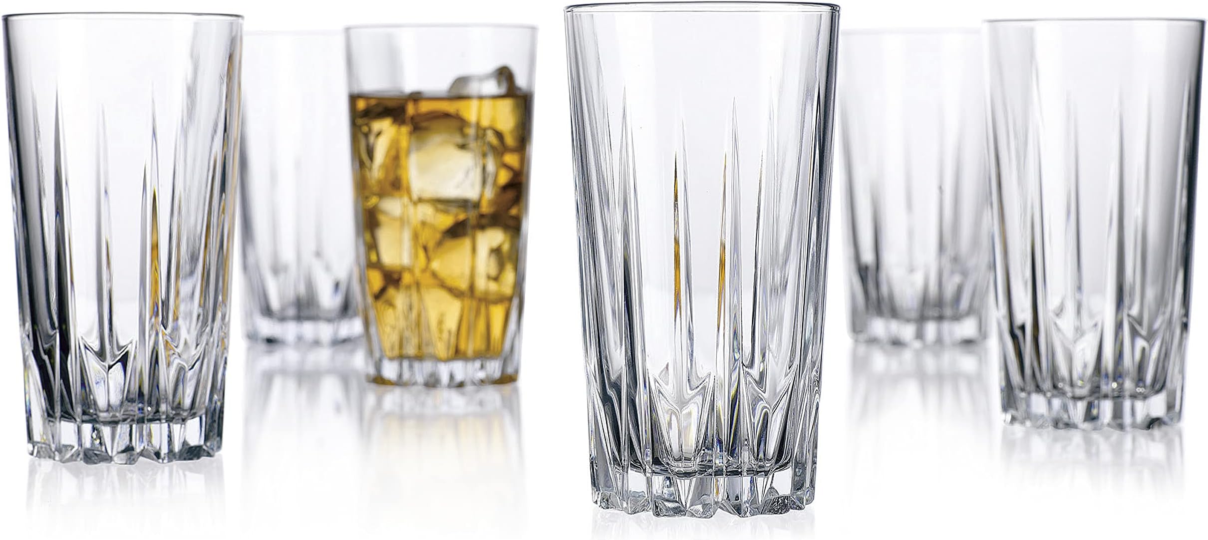 Amazon.com | Home to Table Set of 10 Durable Brilliance Drinking ...