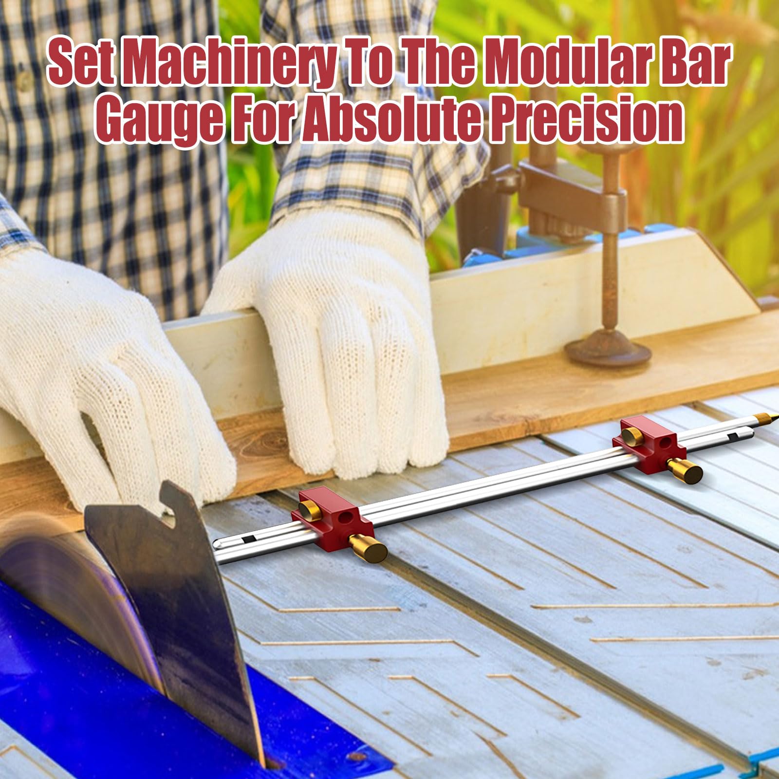 Snapklik.com : 3 In 1 Modular Bar Gauge, Bar Clamping Positioning ...